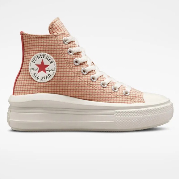 Converse | Shoes | Chuck Taylor All Star Move Platform Checkered | Poshmark